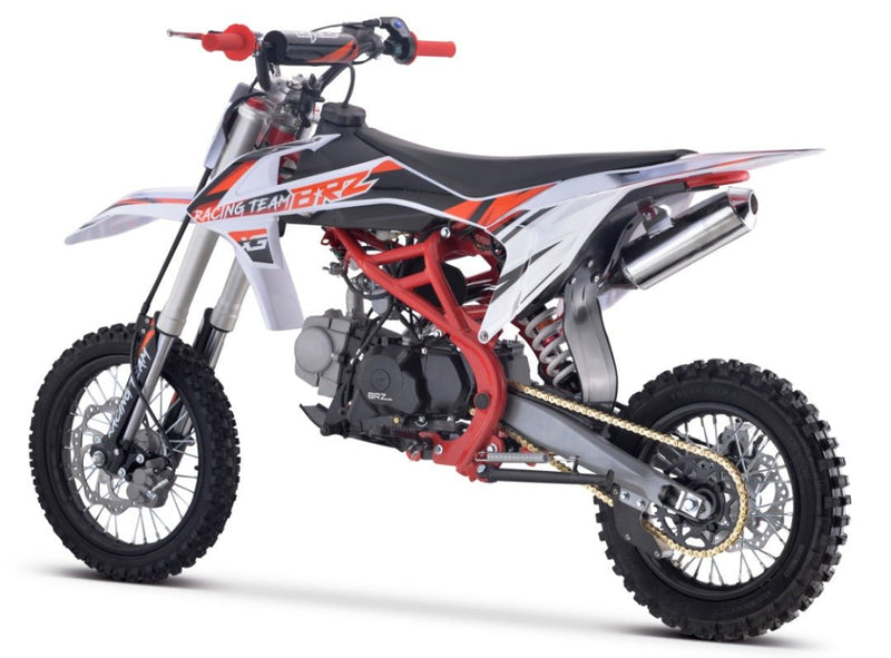 BRZ 125cc Racing Team Pro Start Manual Pit Bike 14/12"